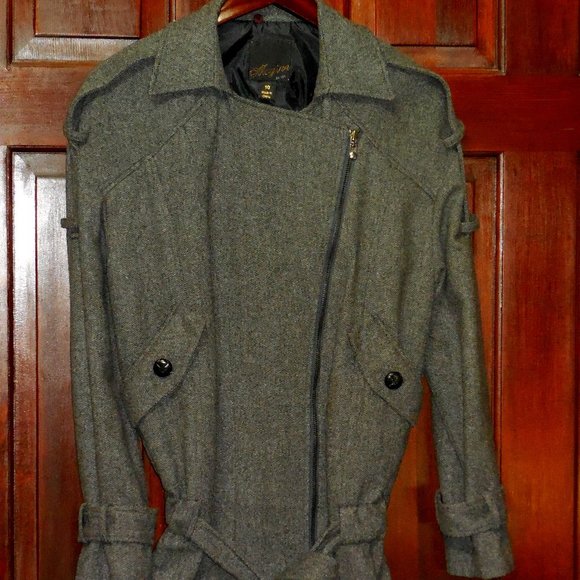 McGinn | Jackets & Coats | Wool Tweed Jacketcoat | Poshmark